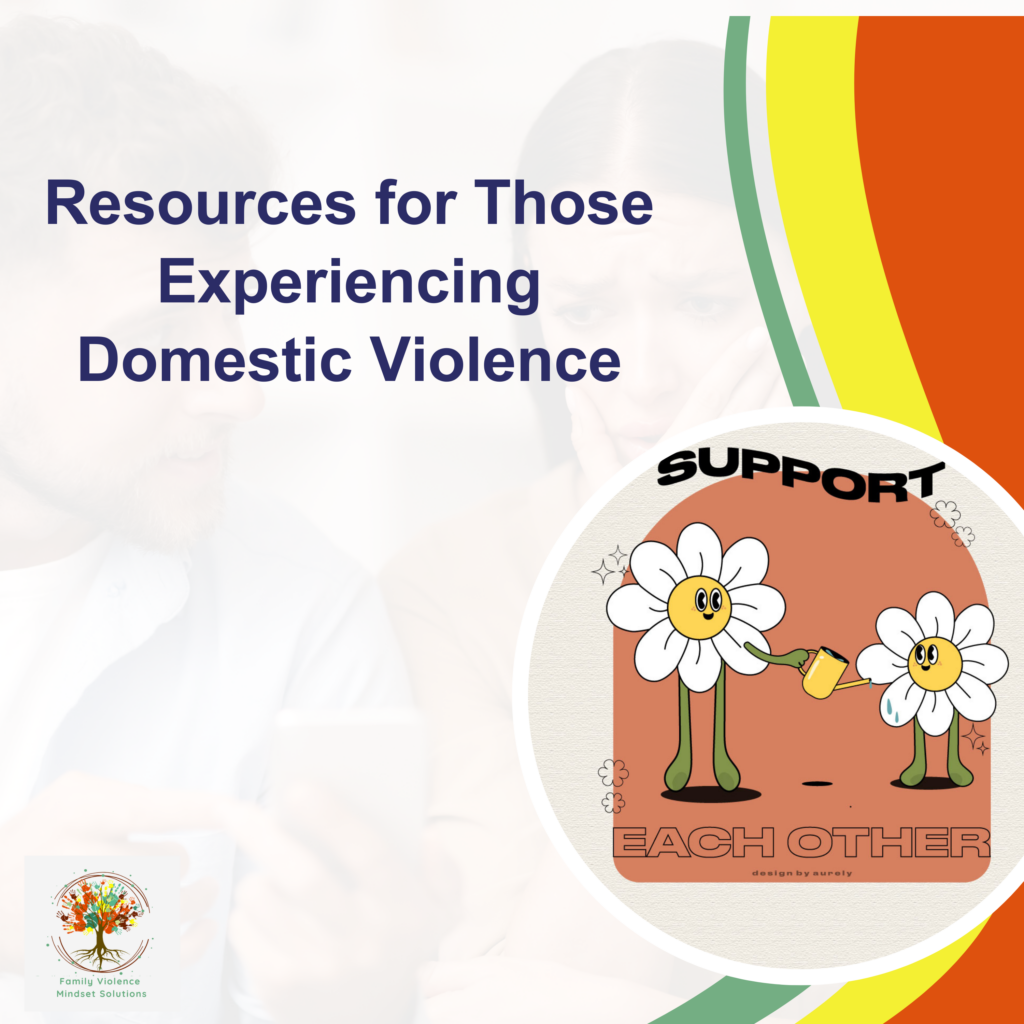 Resources for Those Experiencing Domestic Violence - Family Violence Mindset Solutions